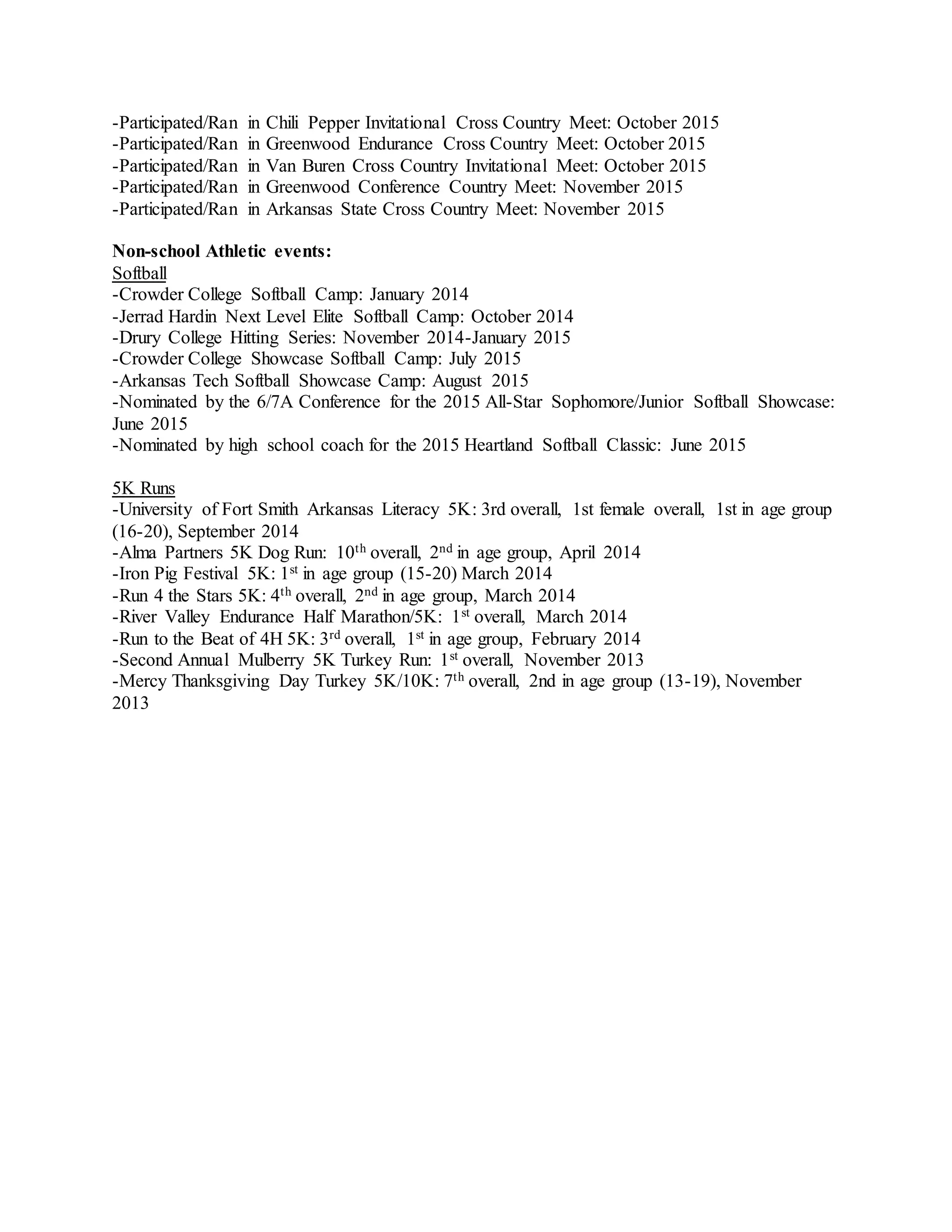 2015CollegeResume | PDF