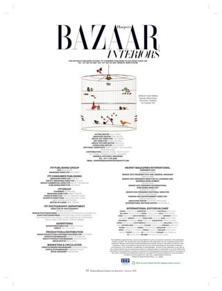 BAZAAR Interiors Flannel - Editorial Assistant | PDF | Publishing ...