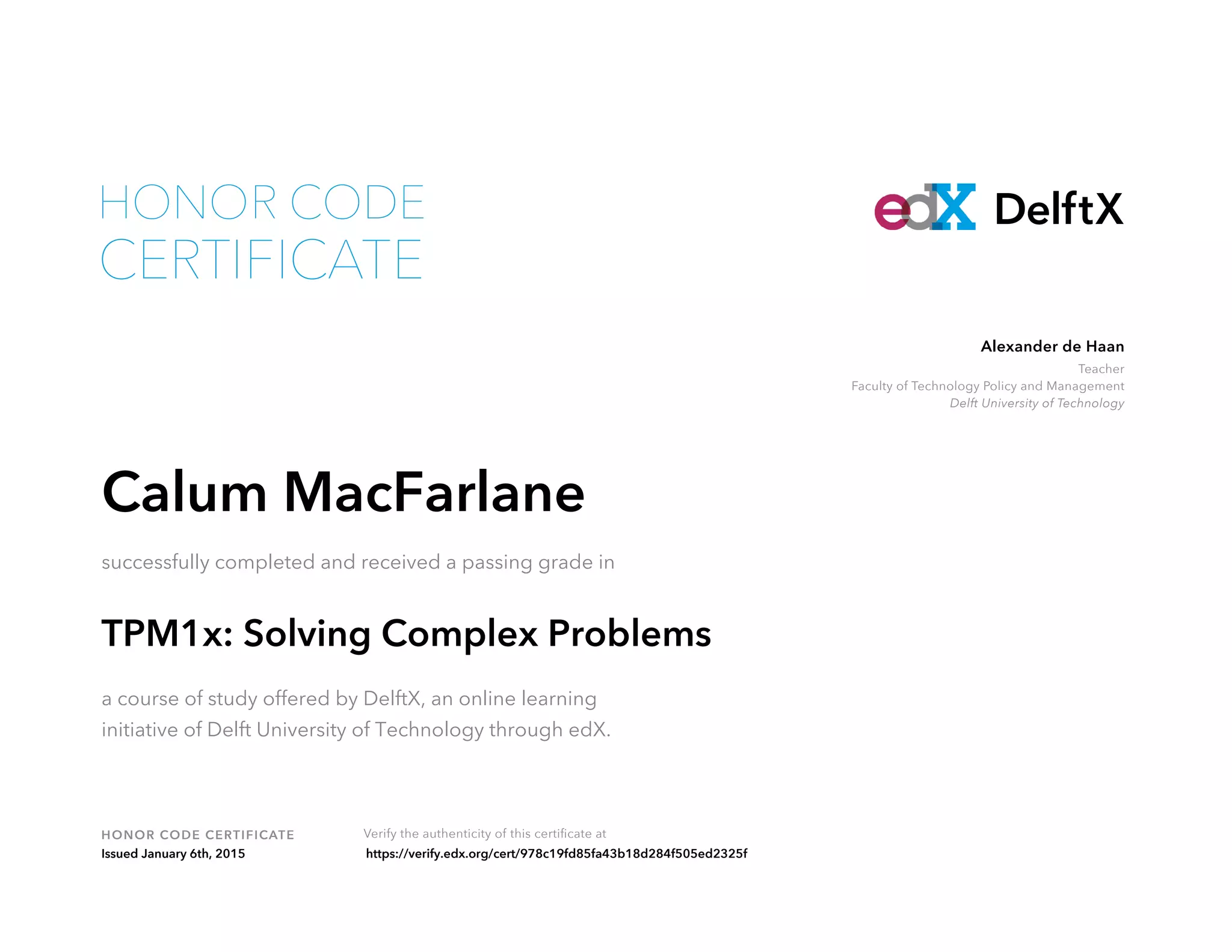 Certificate Solving Complex Problems | PPT
