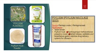 NATURAL POLYMER - ORIGIN AND APPLICATIONS | PPTX