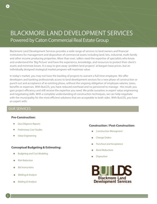 Caton-BuiLDS Brochure 7 16 opt 2 | PDF | Real Estate Industry | Industries