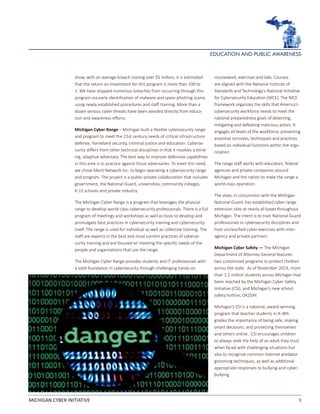 Mich_Cyber_Initiative_2015 | PDF