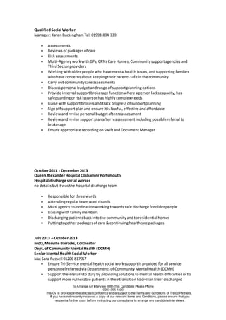 CV Robert Patnell2016 | PDF