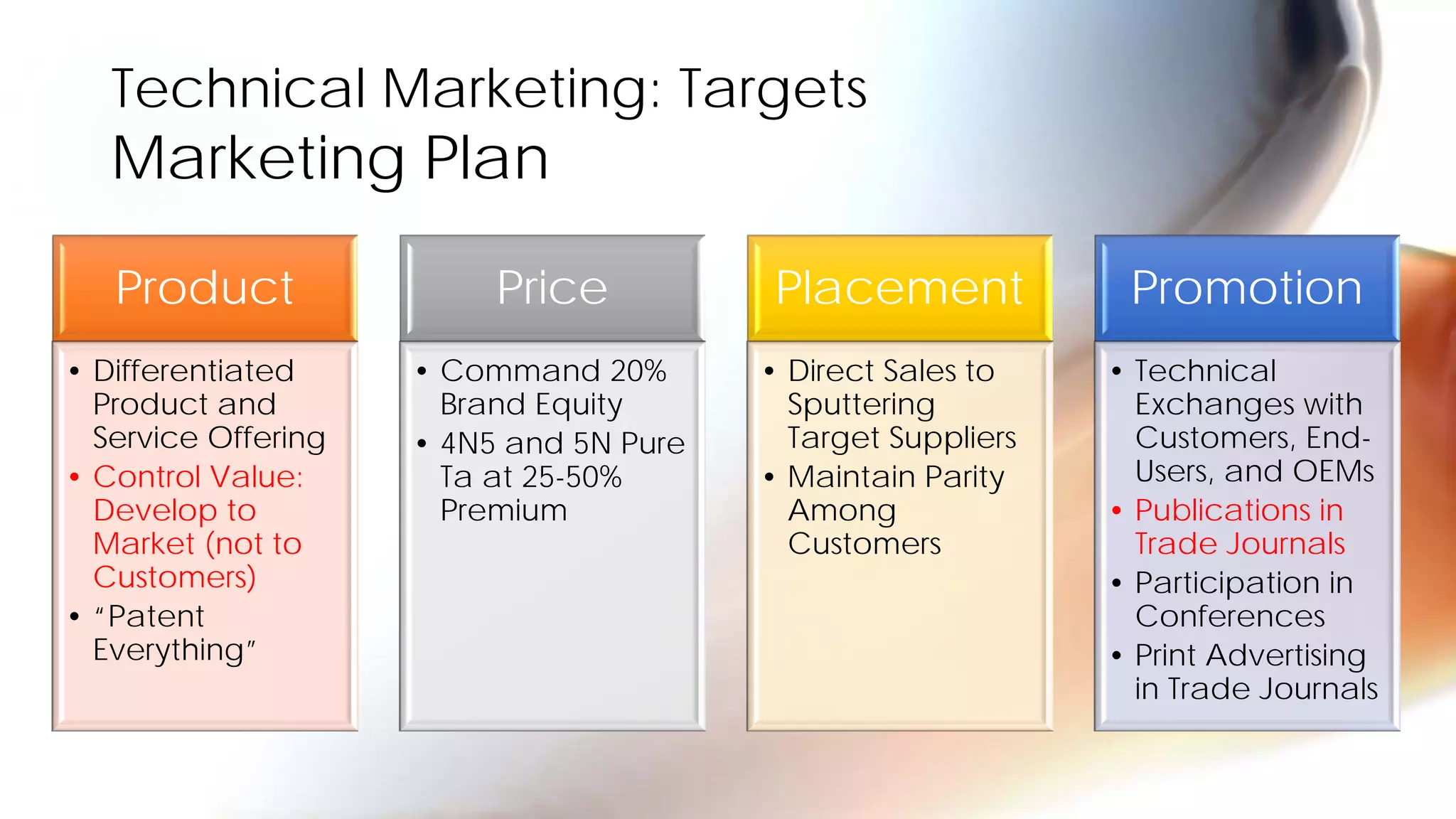 Tech Marketing from Bullets to Targets | PDF