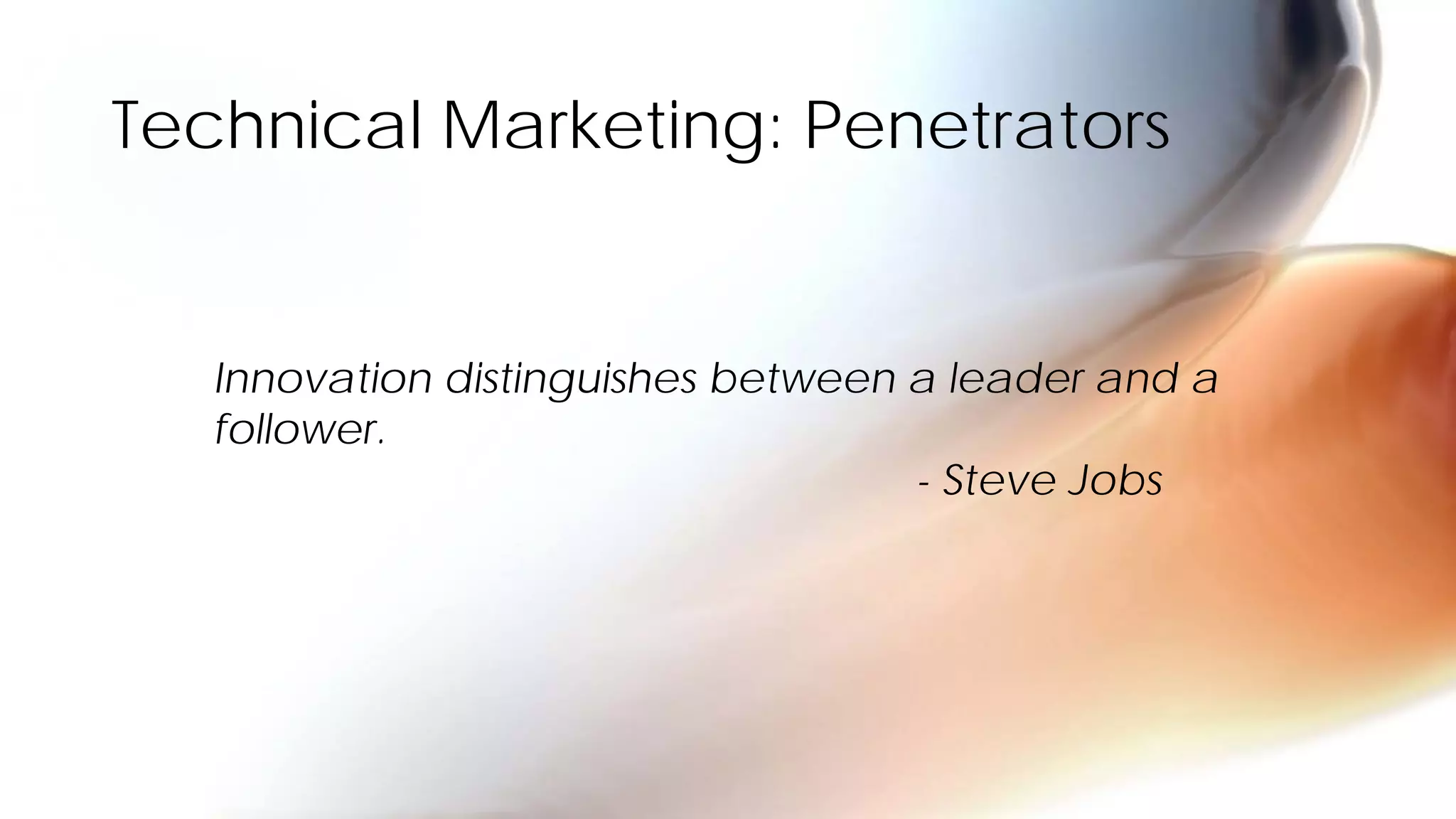 Tech Marketing from Bullets to Targets | PDF