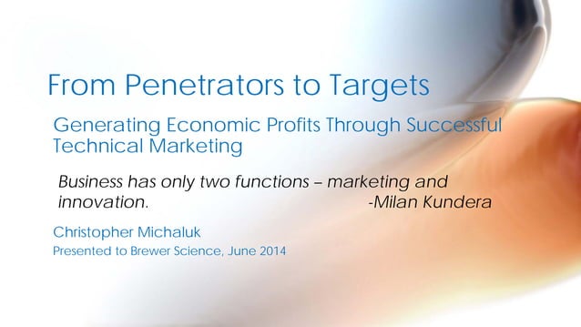 Tech Marketing from Bullets to Targets | PPT