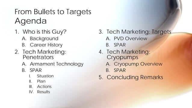 Tech Marketing from Bullets to Targets | PPT