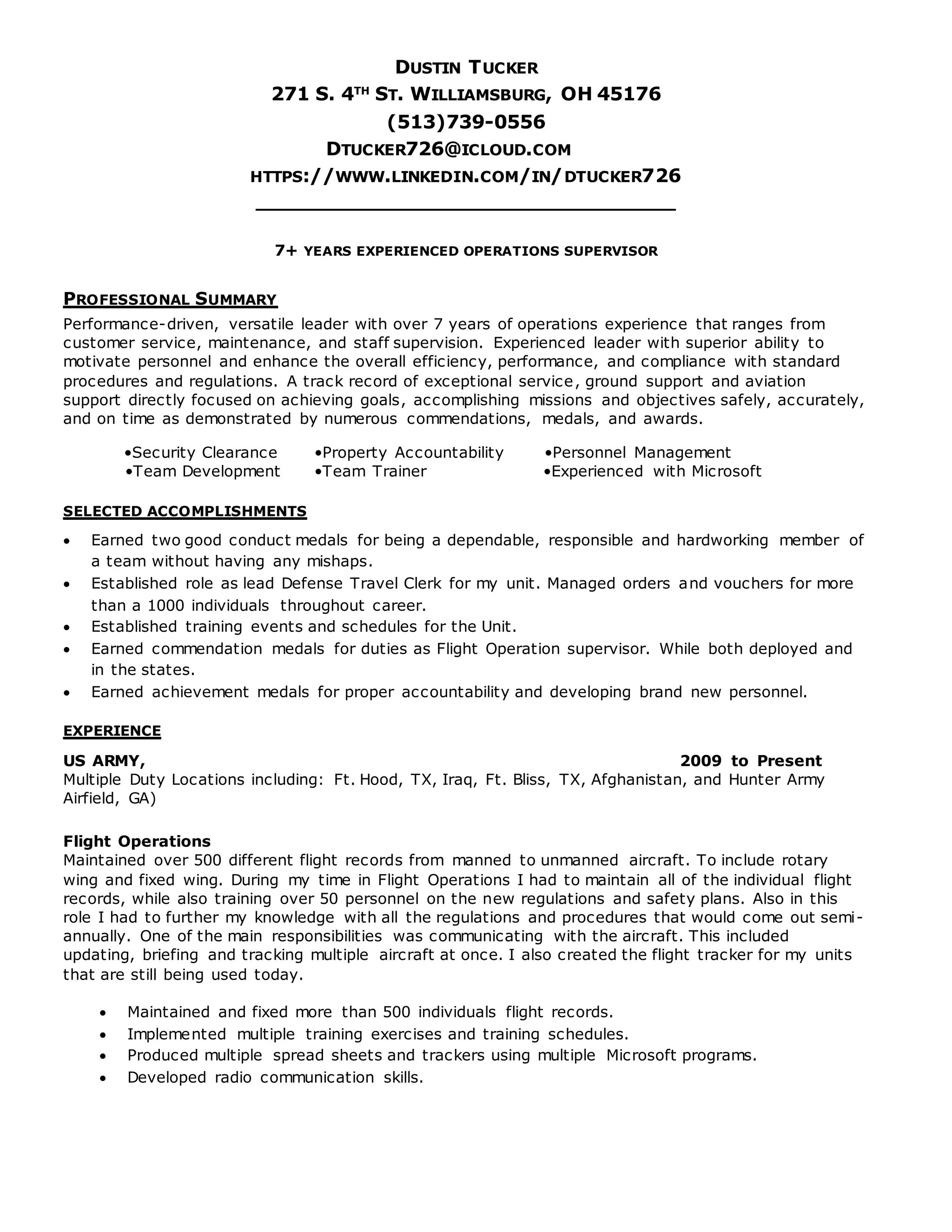 Master Resume | DOCX