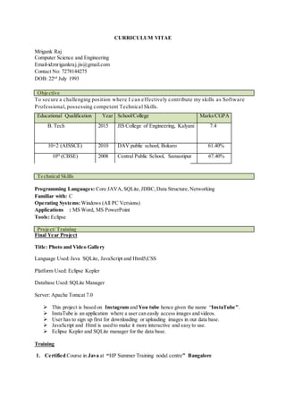 Mrigank_Resume | DOCX