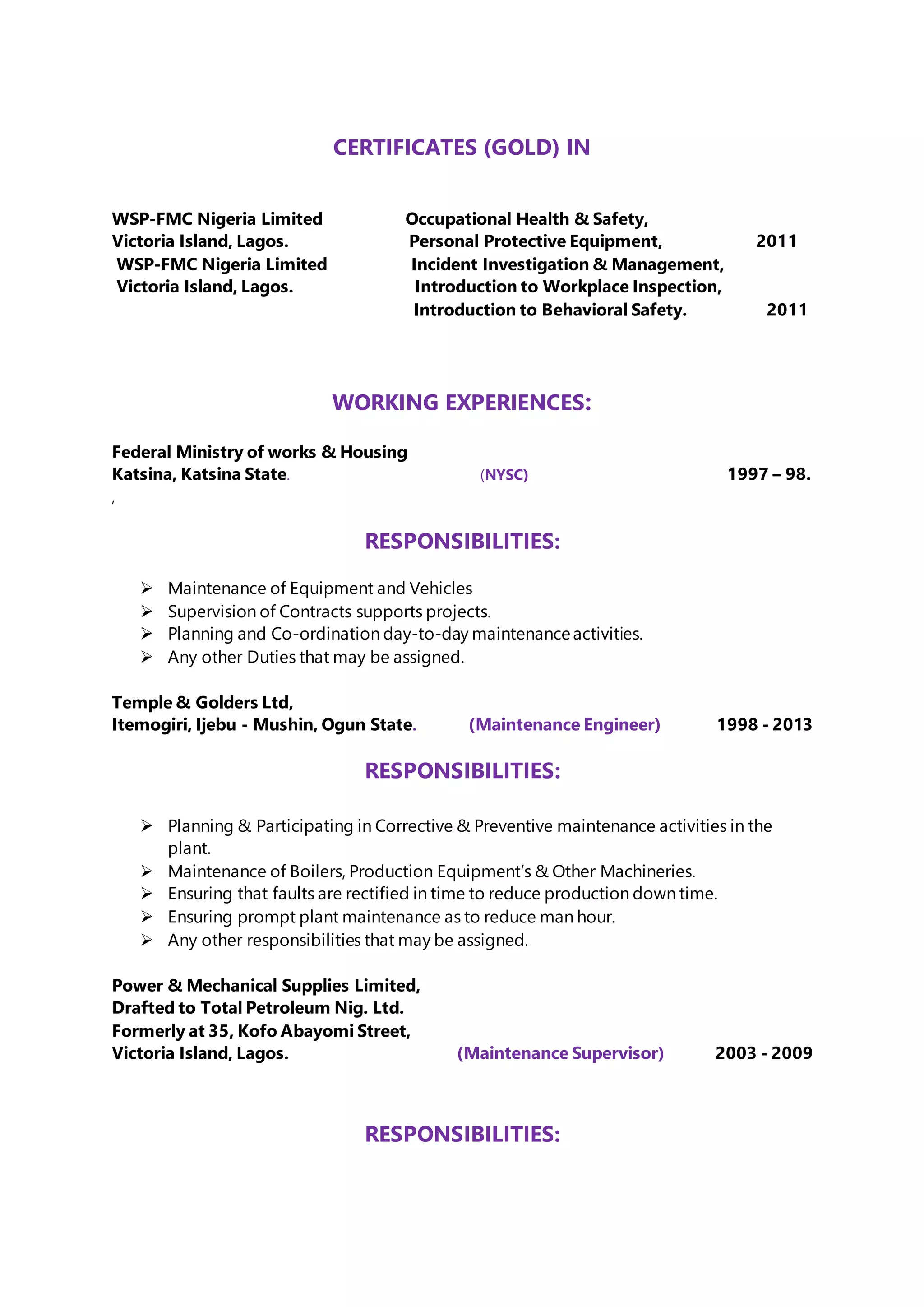 AWEH EZEKIEL C.V. | DOCX