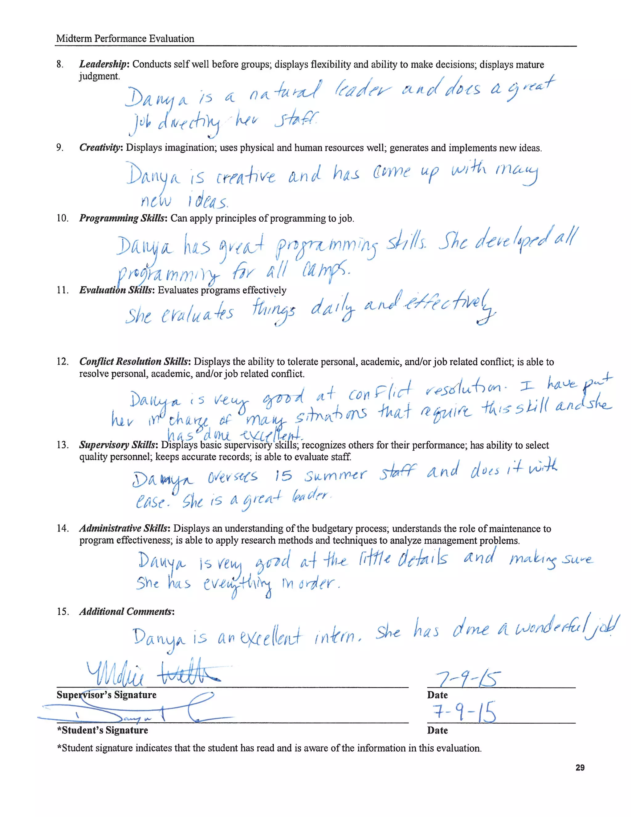 Midterm Evaluation | PDF