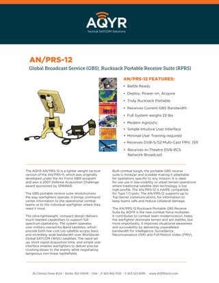 ANPRS-12-Rucksack-Portable-Receive-Suite-RPRS-3-16-WEB | PDF | Computer ...