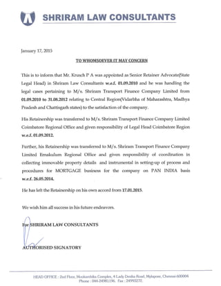 STFC Letter of Credentials | PDF