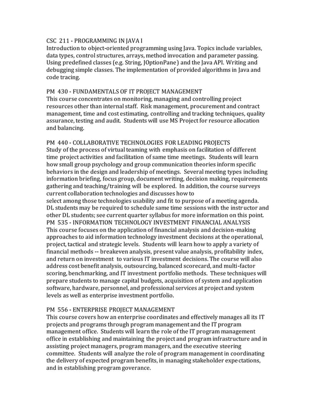 CSC 211 | DOCX | Programming Languages | Computing