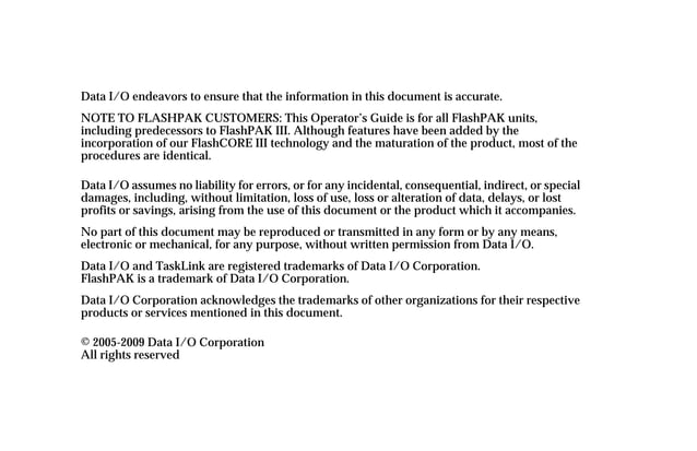 FlashPAK-III_Operator_Guide | PDF | Operating Systems | Computer ...