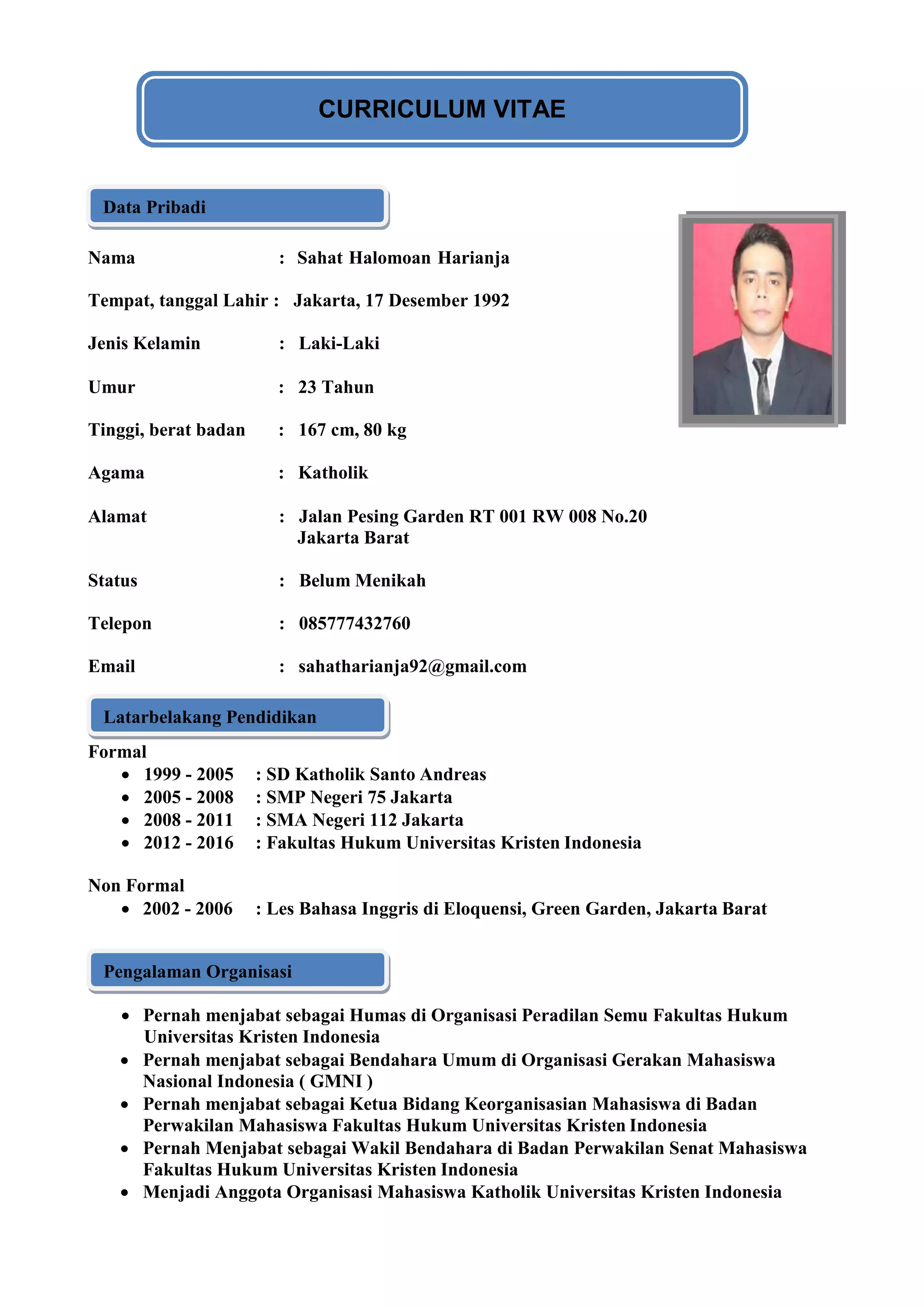 CV, Ijazah, Transkrip Nilai, SKL, Sertifikat Penghargaan | PDF