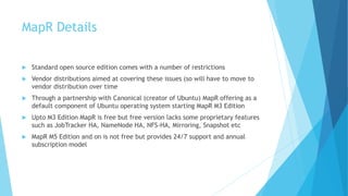 HadoopDistributions | PPTX