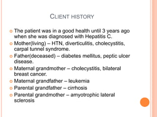 Hepatitis C Case Study | PPTX
