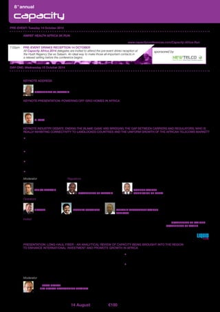 Capacity Africa brochure | PDF