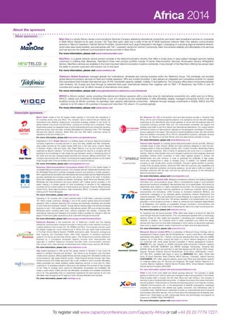 Capacity Africa brochure | PDF