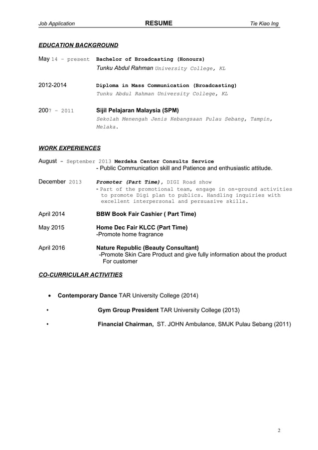 KIAO-ING-RESUME | DOC