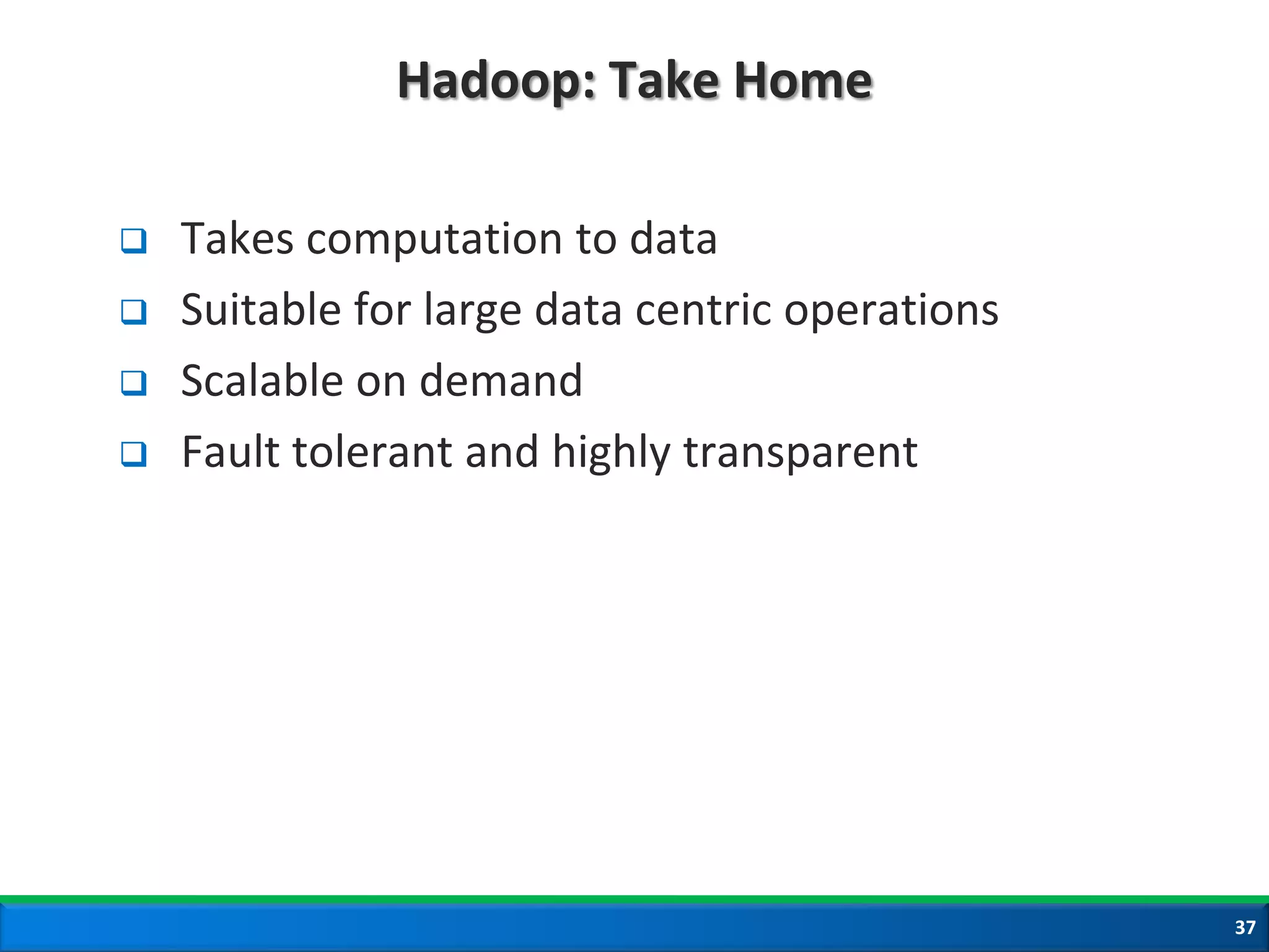 Introduction to Hadoop | PDF