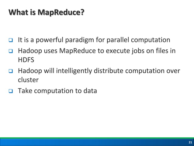 Introduction to Hadoop | PDF