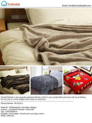 flannel blanket | PDF