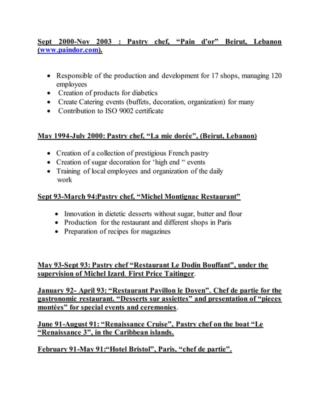 CV DAMIEN DESLANDES | PDF