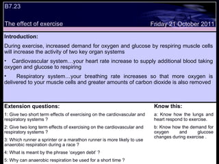 B7 lesson part four | PPT