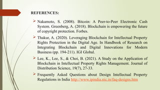 BLOCKCHAIN-ENABLED-INTELLECTUAL-PROPERTY-PROTECTION | PPTX