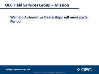 Field_Services_Group_-_Mission_Vision_Philosophy | PPTX