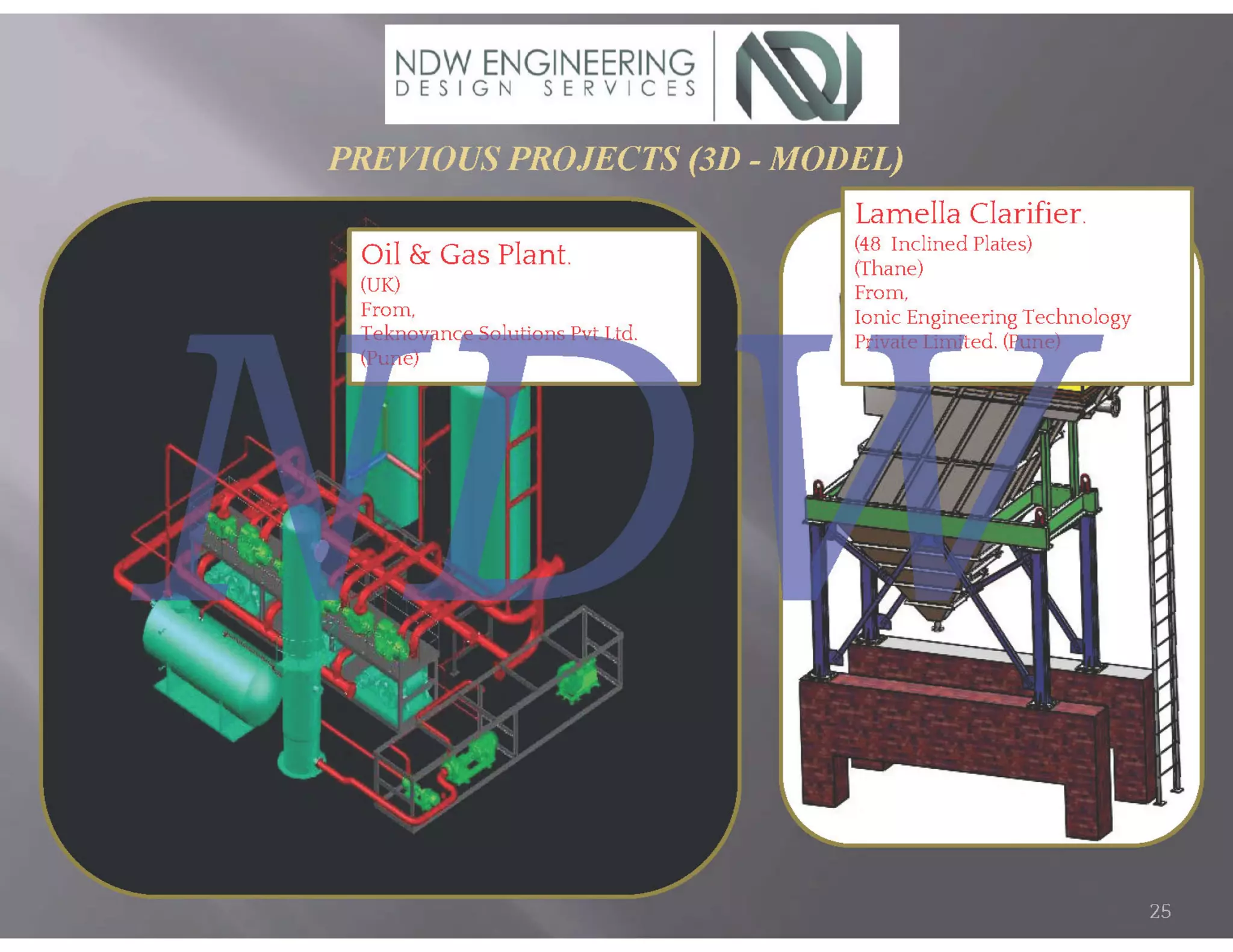 NDW Introduction Letter & Previous Completed Project Details. | PDF