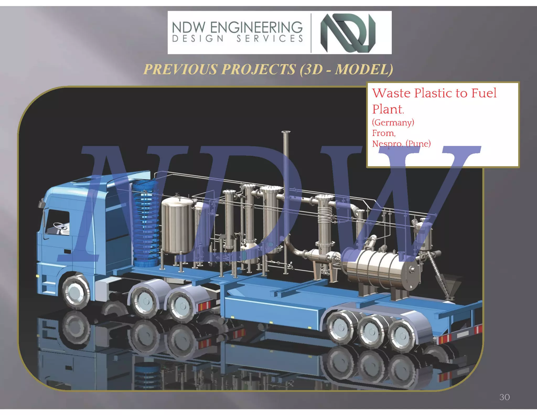 NDW Introduction Letter & Previous Completed Project Details. | PDF