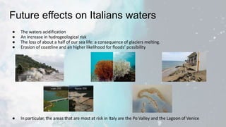 Climate change in Italy | PPTX