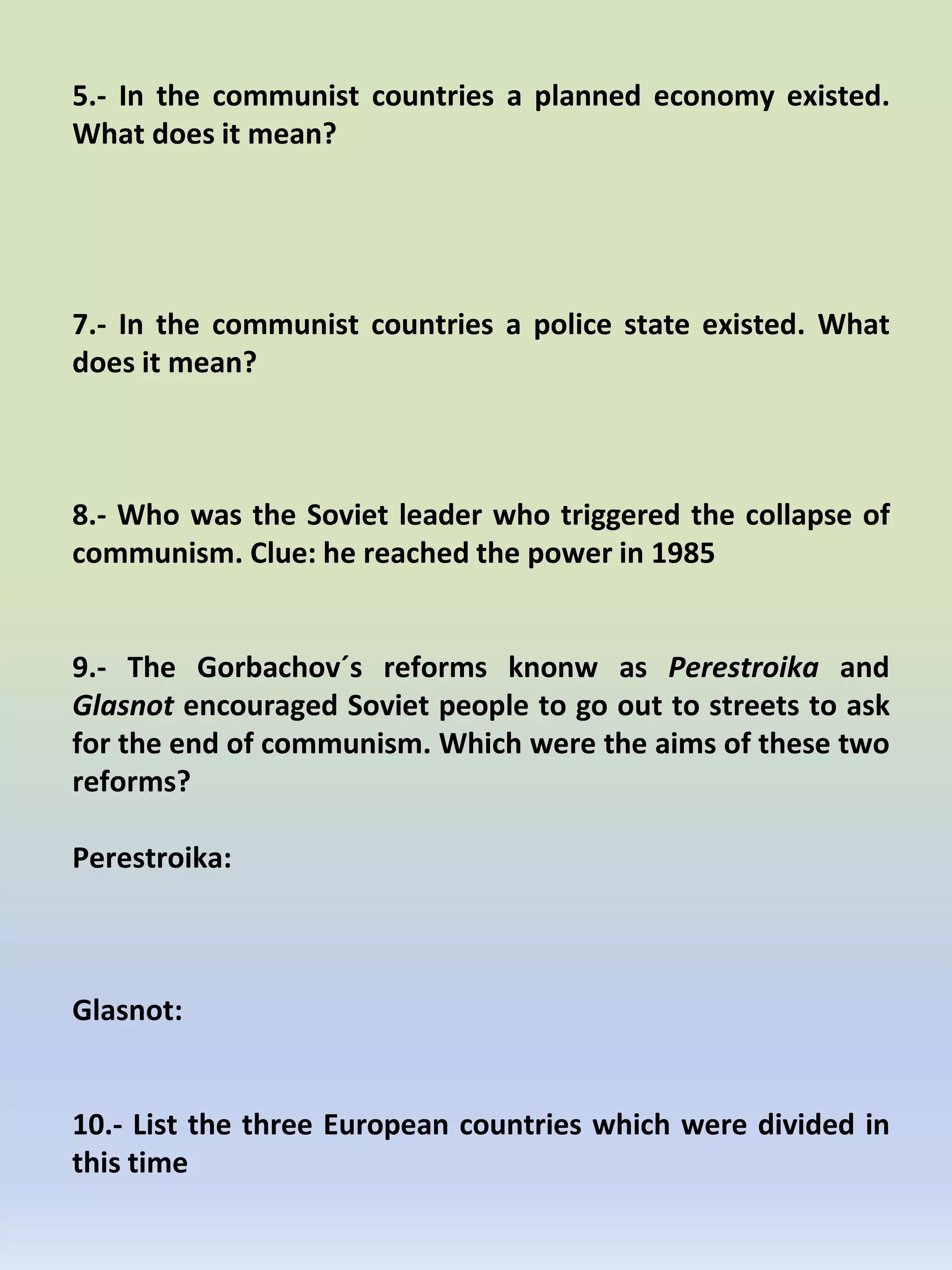 THE COLLAPSE OF COMMUNISM IN EAST EUROPE | PDF