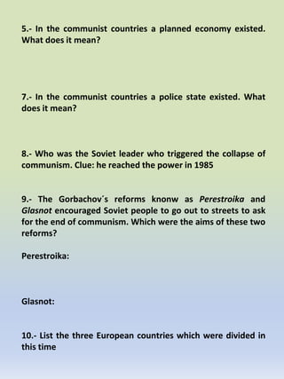 THE COLLAPSE OF COMMUNISM IN EAST EUROPE | PDF