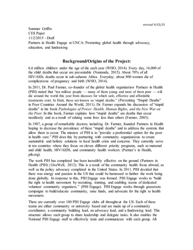 CES Paper-Summer Griffin | PDF