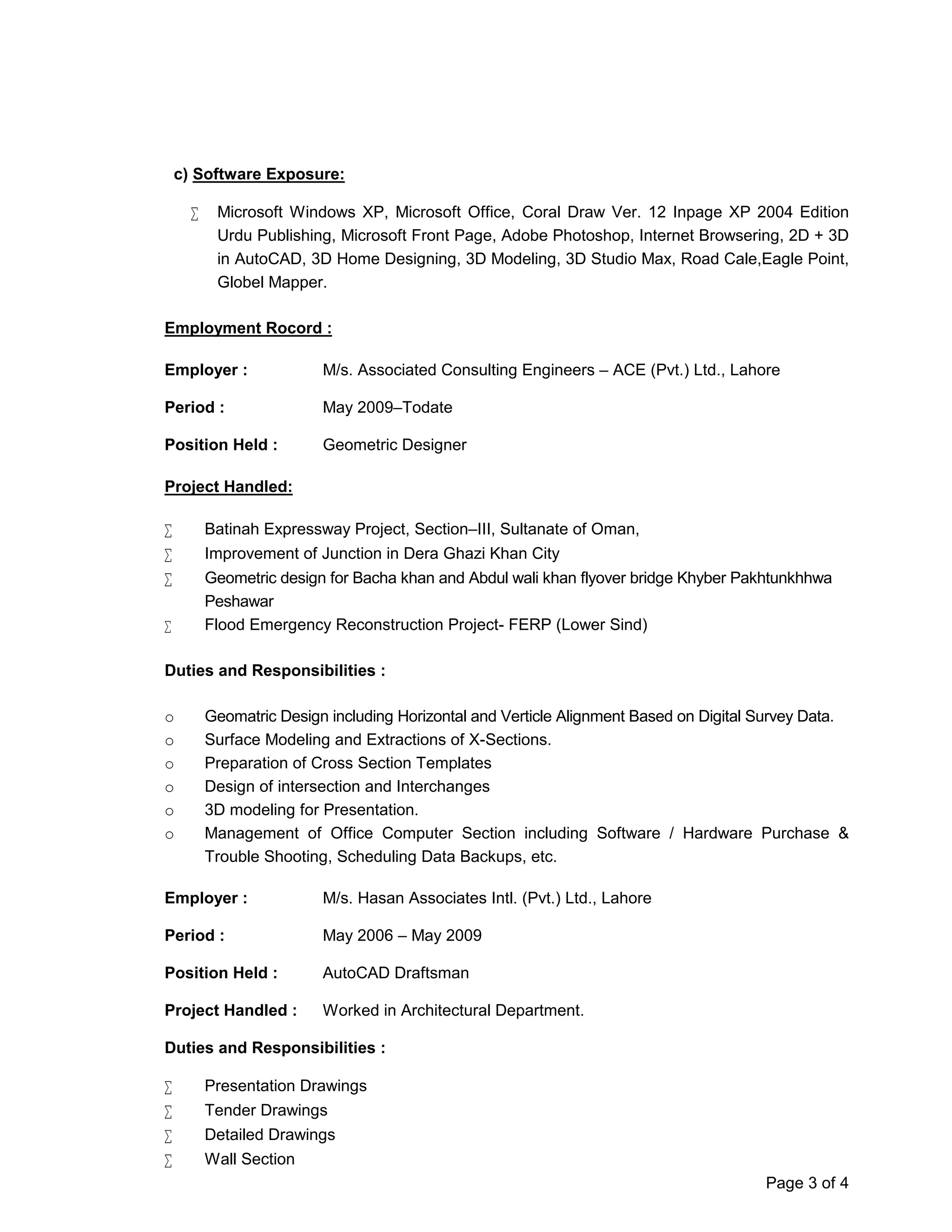 Usman Resume PDF | PDF