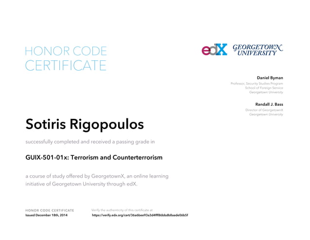 Certificate | PDF