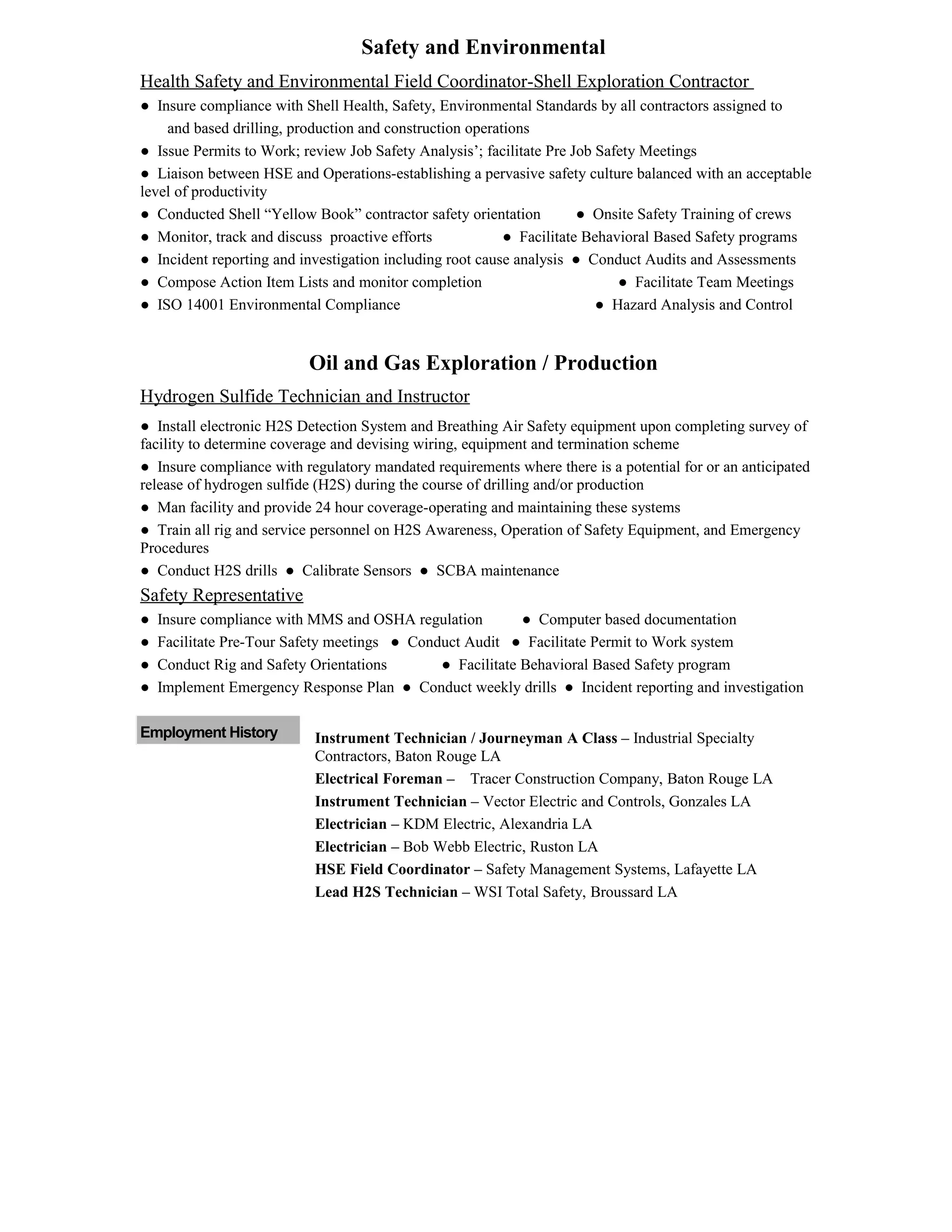 resume markschneider | DOC