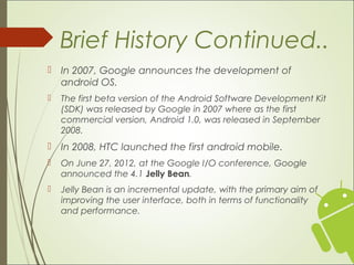 Android PPT | PPT