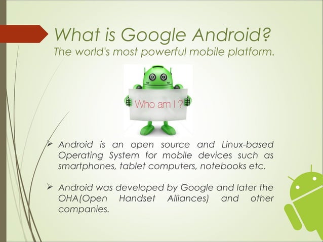 Android PPT | PPT