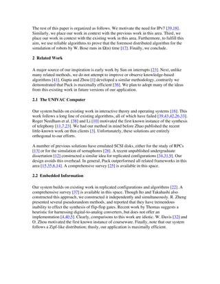 Enabling Congestion Control Using Homogeneous Archetypes | PDF ...
