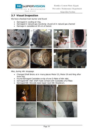 Kiln Condition Report (Line1)(March 2015) | DOCX