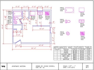 CAD Drawings Portfolio | PPT