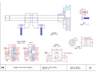 CAD Drawings Portfolio | PPTX