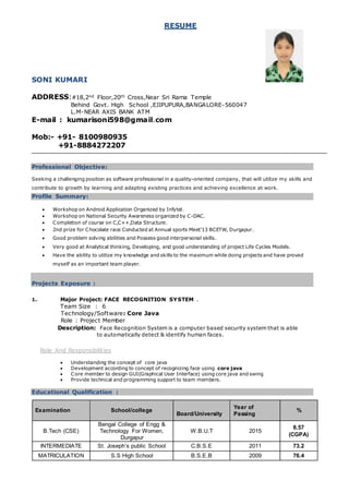 Soni Kumari Resume | DOCX