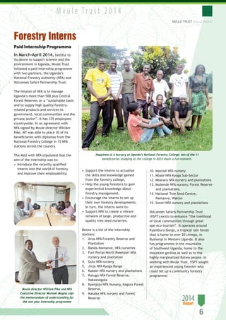 SMALL Mvule Report 2014 | PDF