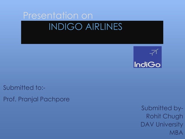 indiGo | PPT